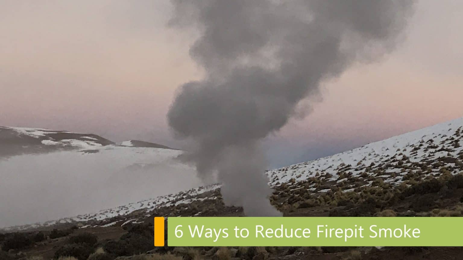 6 Simple Ways to Reduce Fire Pit Smoke